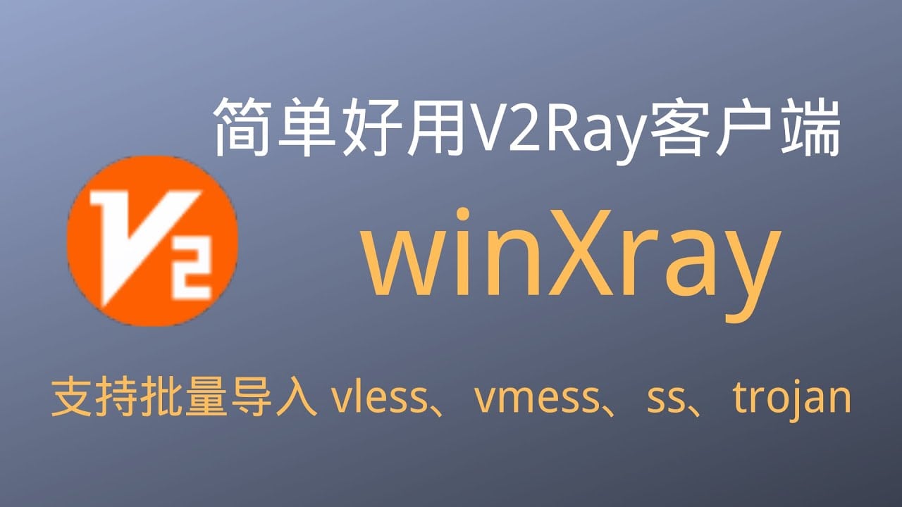 Xray 专属客户端 winXray 使用教程 | 2022年9月20日 | 高清PDF下载