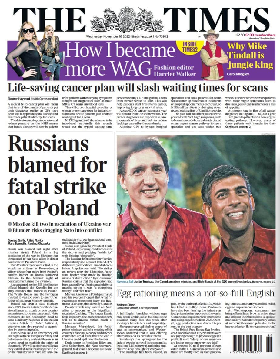 The Times-2022-11-16 英国泰晤士报 - 58资源站