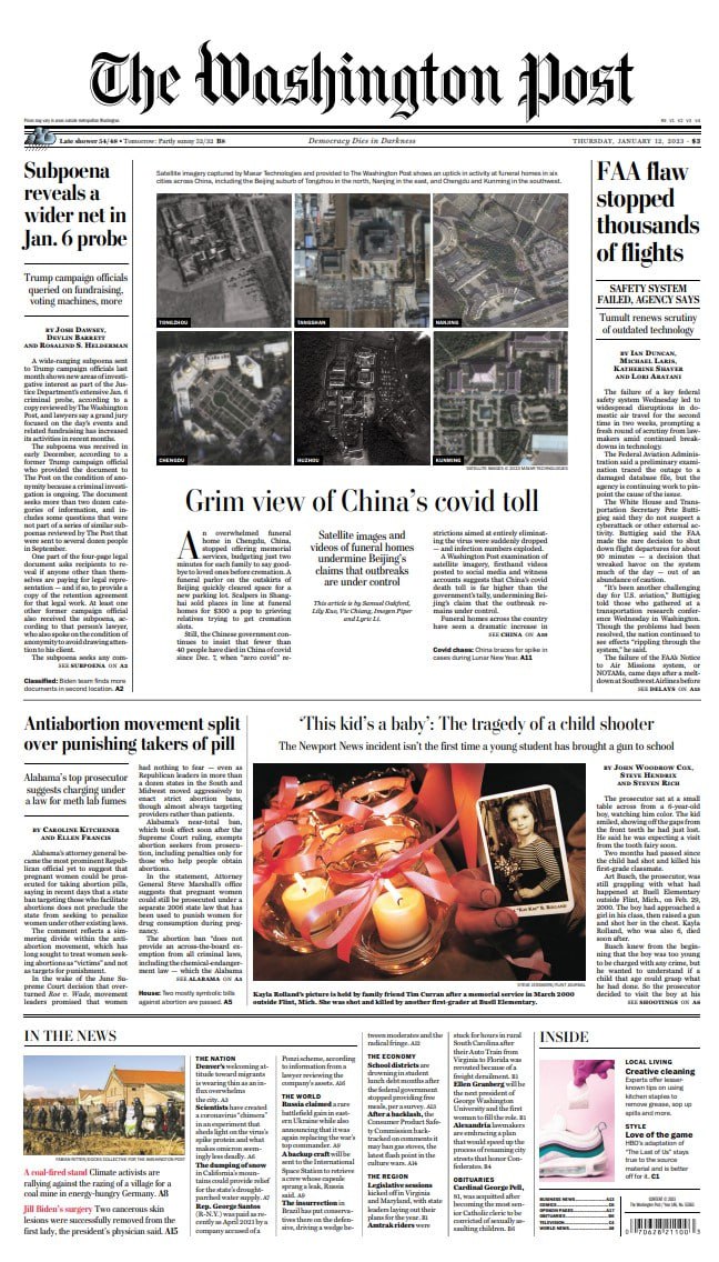 The Washington Post-2023-01-12 华盛顿邮报 - 58资源站