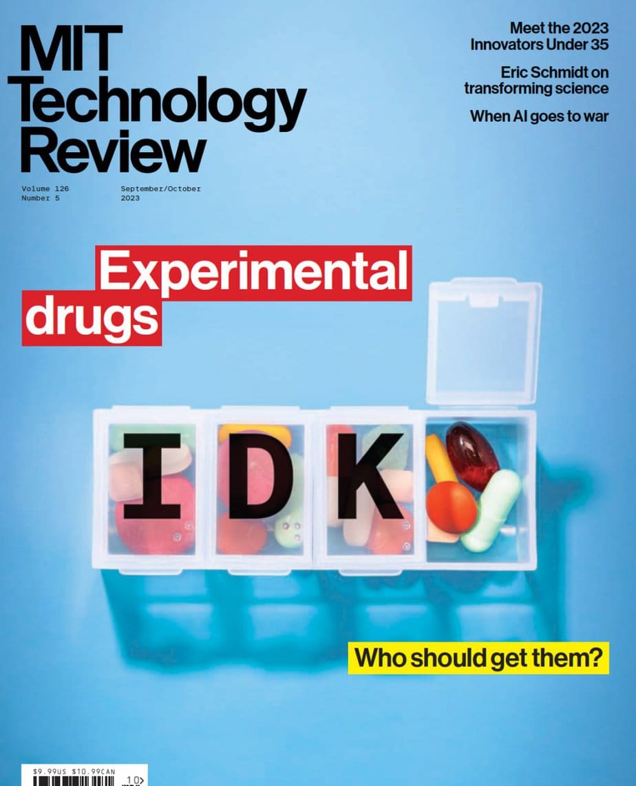 麻省理工科技评论 2023-09/10 MIT Technology Review 外刊 - 免费PDF下载 | 58资源站
