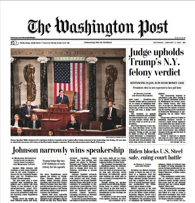 华盛顿邮报 2025-01-04 The Washington Post - 免费PDF下载 | 58资源站